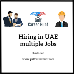 Hiring in Dubai 4x Vacancies Dubai UAE | Gulf Career Hunt