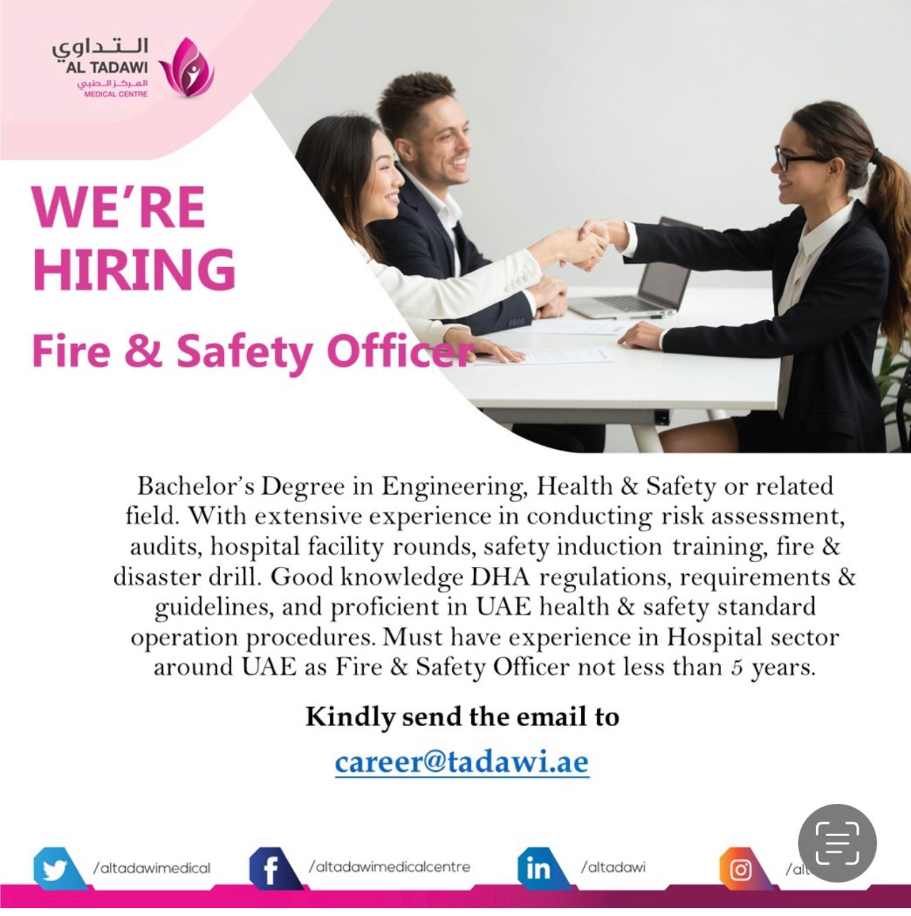 Fire and safety Officer Dubai UAE | Gulf Career Hunt