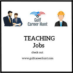 [Hiring] Teaching Staff 8x Dubai UAE | Gulf Career Hunt
